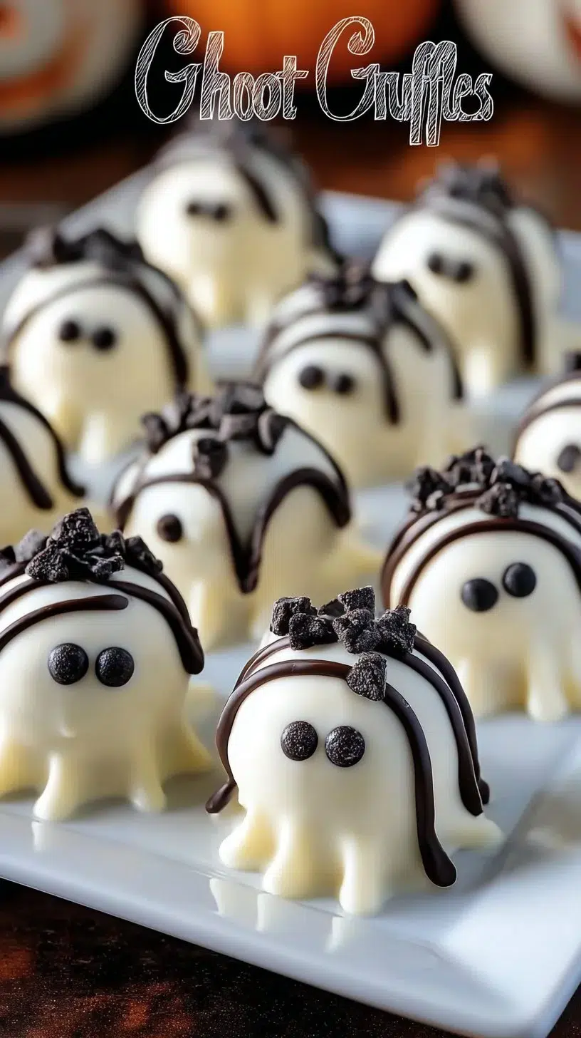 Ghost OREO Ball Truffles – Easy No-Bake Halloween Delights